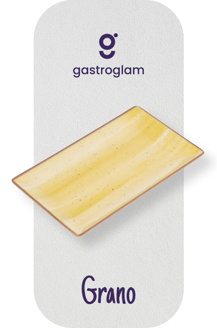 Rectangular Platter 30X15 cm GRANO - gastroglam